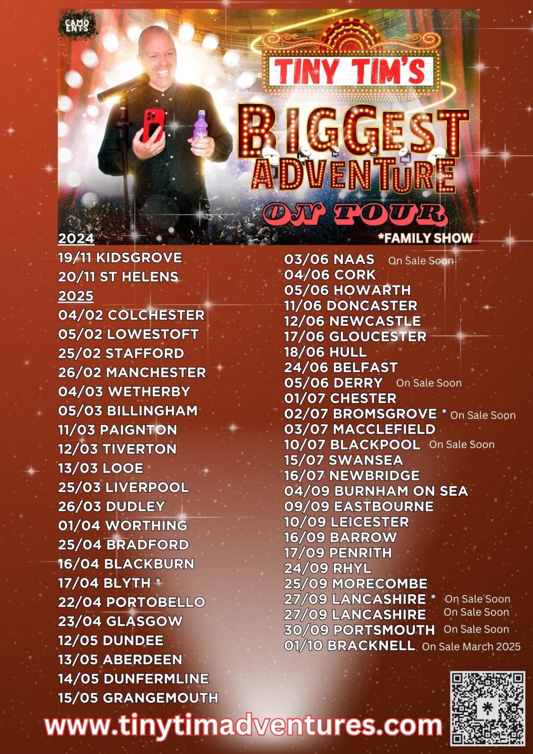 Hilarious prankster Tiny Tim announces stand-up comedy shows – Sussex News