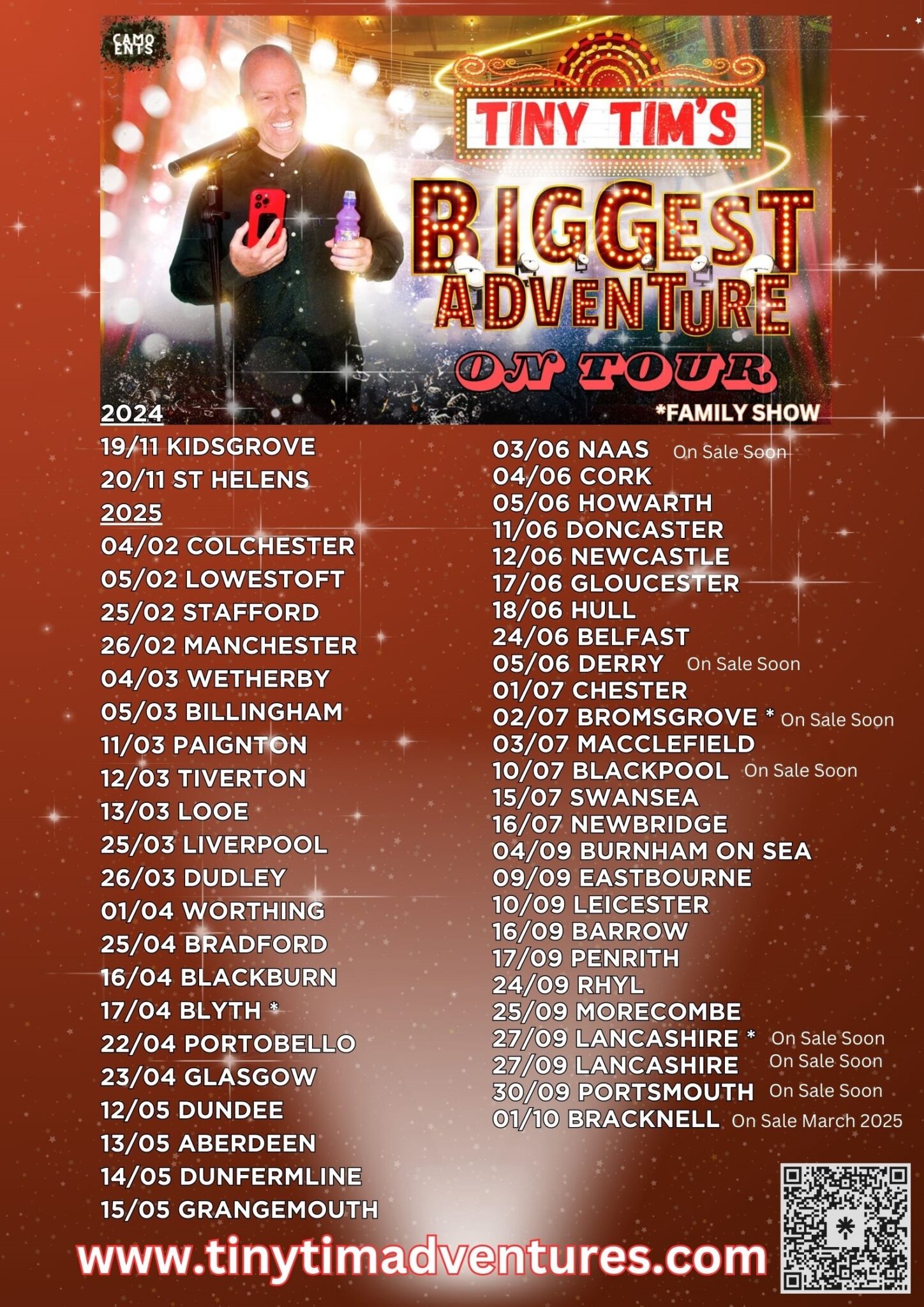 Hilarious prankster Tiny Tim announces stand-up comedy shows – Sussex News